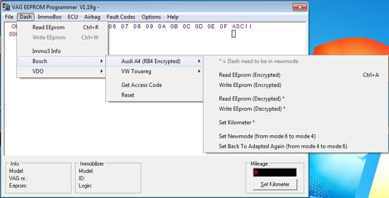 VAG EEPROM Programmer V1.19g – Heavy Duty Truck Diagnostic Tool